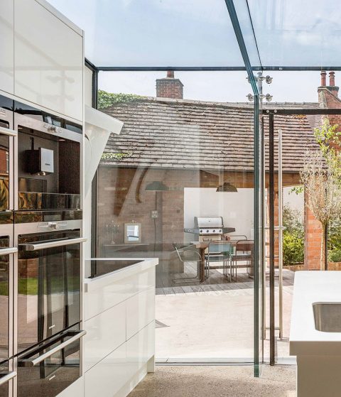 Glass Extensions Individually Designed and Manufactured.